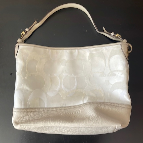 Coach | Bags | Coach Signature Optic Purse | Poshmark